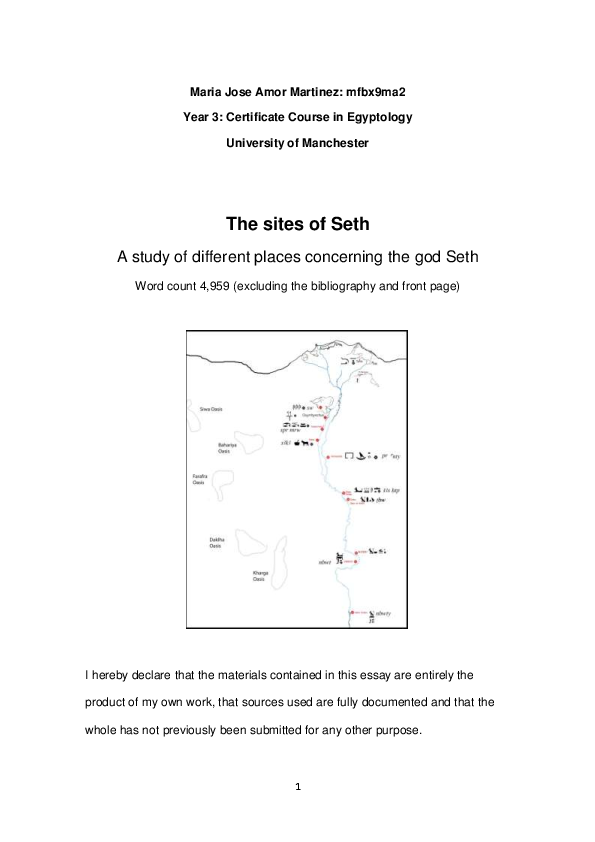 (PDF) The sites of Seth