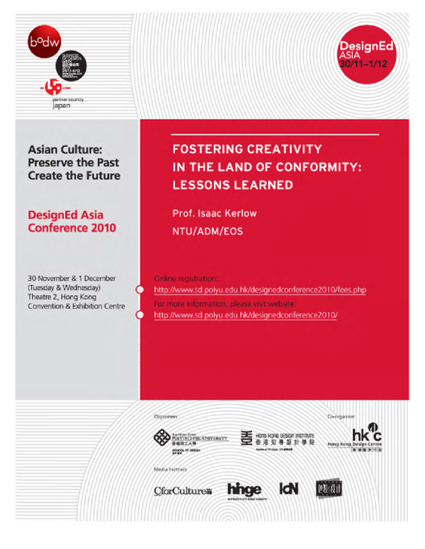(PDF) Fostering Creativity in the Land of Conformity