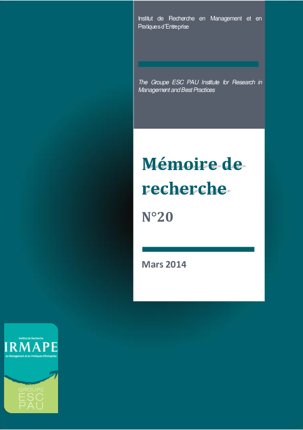 (PDF) Mémoire de recherche N°20