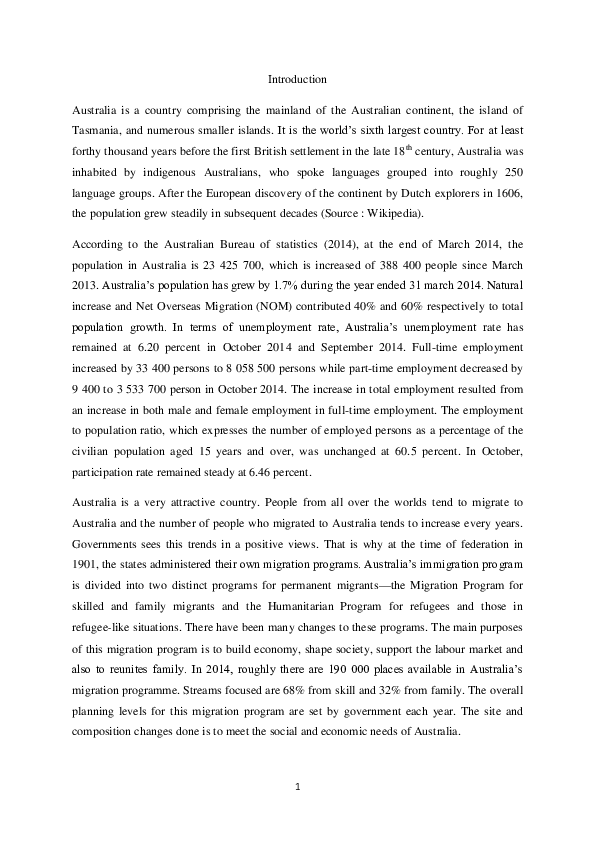 (DOC) Migration in Australia