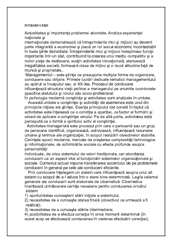 (DOC) Studiu de caz MANAGMENT