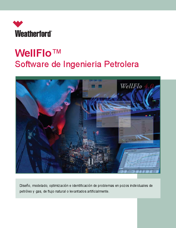 (PDF) WellFlo™ Software de Ingeniería Petrolera