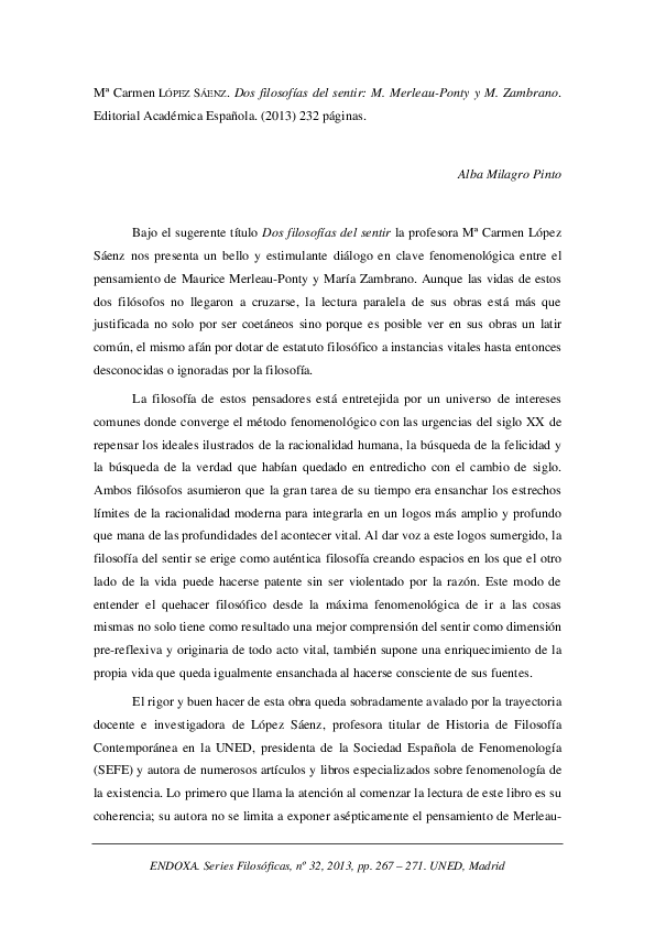 (PDF) ENDOXA. Series Filosóficas, nº 32, 2013, pp. 267 – 271. UNED ...