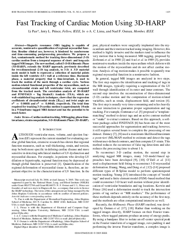 (PDF) Fast Motion Tracking of Tagged MRI Using Angle-Preserving Meshless Registration | Wajid ...