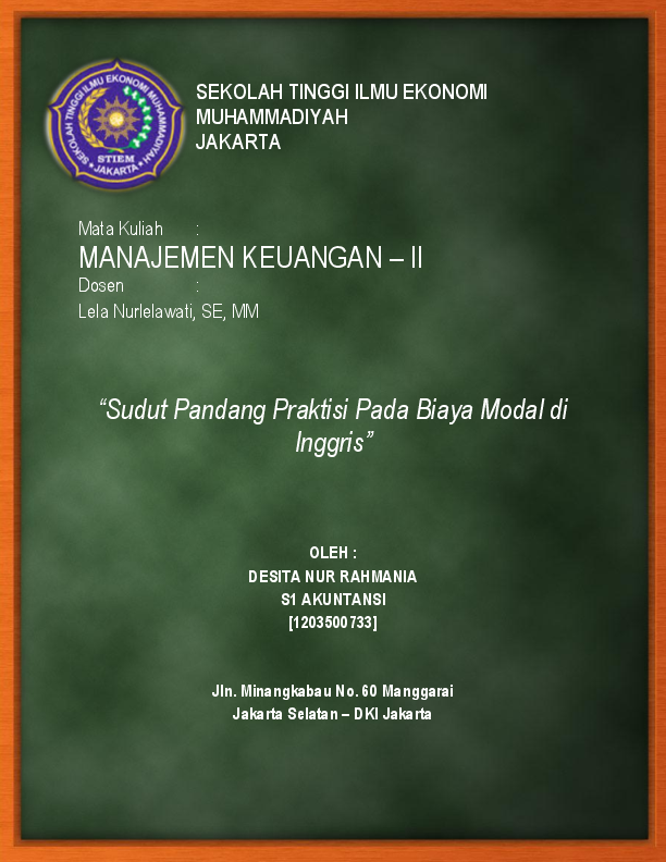 DOC Journal Cost Of Capital Desita Rahmania Academia edu doc-journal-cost-of-capital-desita-rahmania-academia-edu