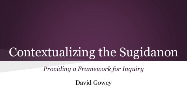 (PPT) Contextualizing the Sugidanon: Providing a Framework for Inquiry