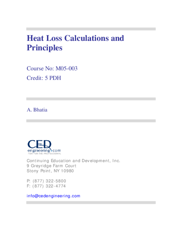 Home Heat Loss Equation - Homemade Ftempo