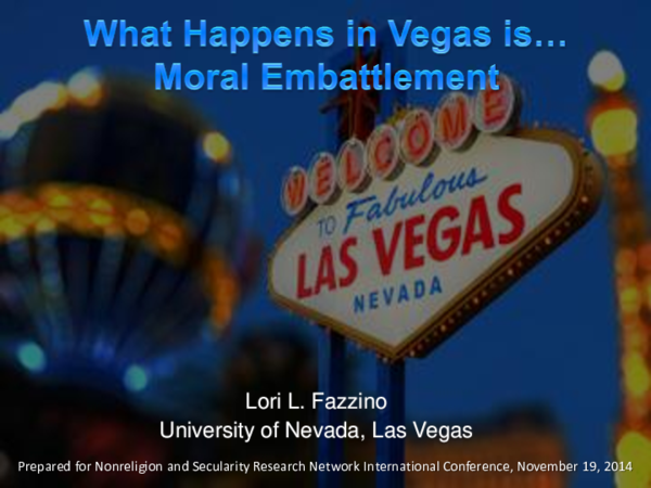 (PPT) What Happens in Vegas is...Moral Embattlement