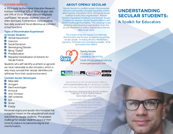 (PDF) Understanding Secular Students: A Toolkit for Educators