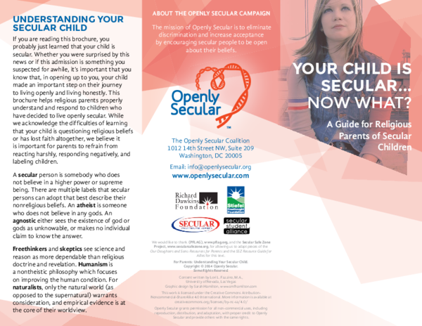(PDF) Your Child is Secular...Now What?: A Guide for Religious Parents ...