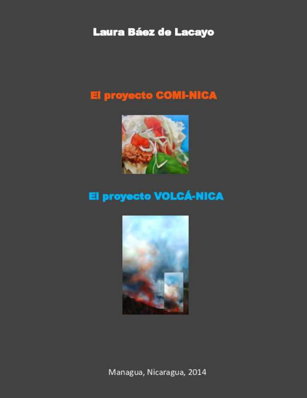 (PDF) Dos proyectos de artes visuales. Laura Báez de Lacayo,