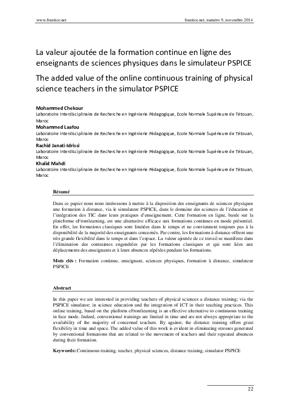 PDF formation continue des enseignants pdf PDF Télécharger Download