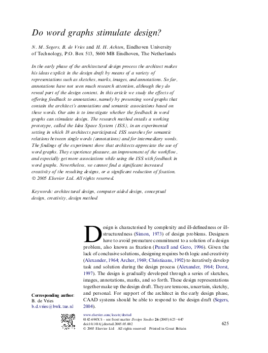 (PDF) Do Word Graphs Stimulate Design?