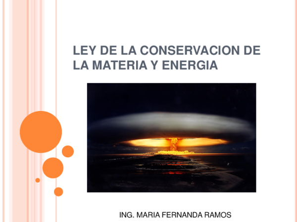 (PPT) 1 2 LEY DE LA CONSERVACION DE LA MATERIA Y