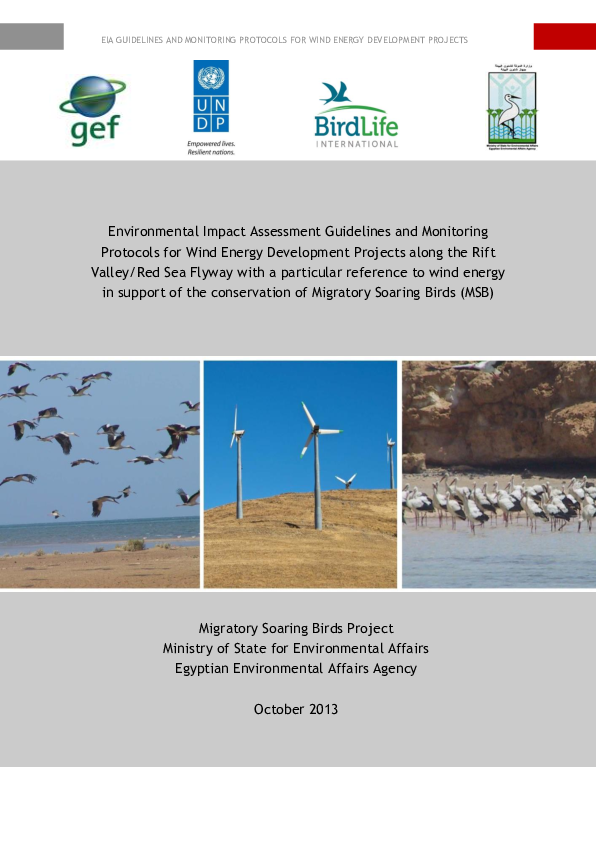 (PDF) Environmental Impact Assessment Guidelines and Monitoring Protocols for Wind Energy ...