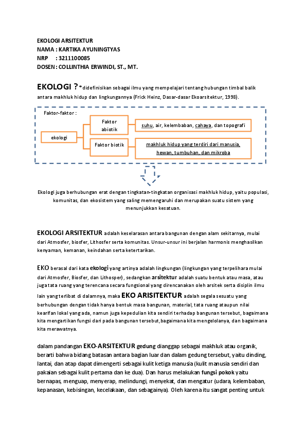 (DOC) EKOLOGI ARSITEKTUR