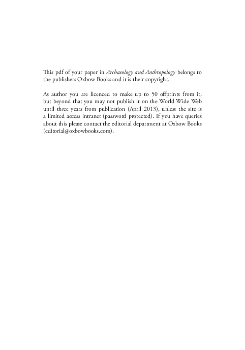 Pdf Notes On The Contributors