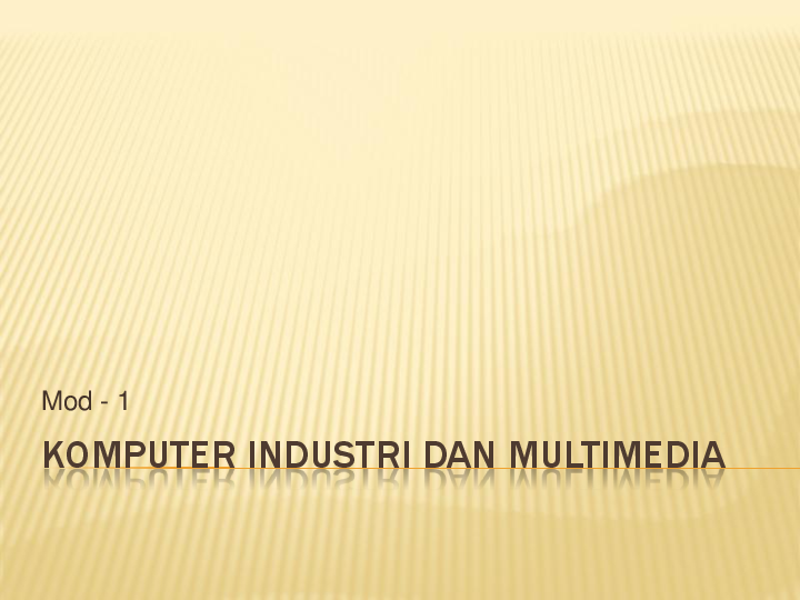 (PDF) KOMPUTER INDUSTRI DAN MULTIMEDIA