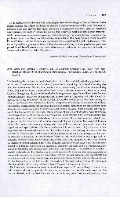 (PDF) Review of Aida Vidan and Gordana P. Crnković, eds., In Contrast ...