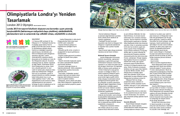 (PDF) Olimpiyatlarla Londra'yı Yeniden Tasarlamak