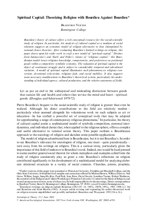 (PDF) Verter Spiritual Capital