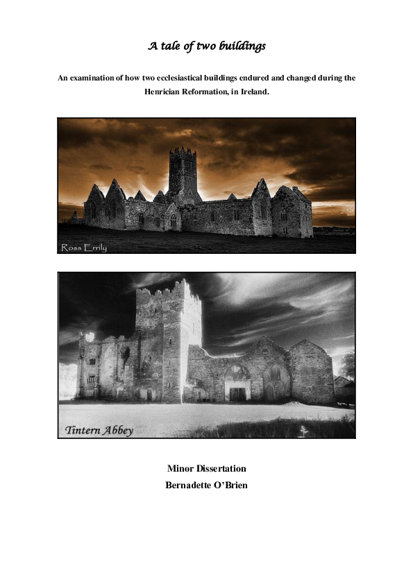 (PDF) The Tale of Two Buildings; An examination of how two buildings ...