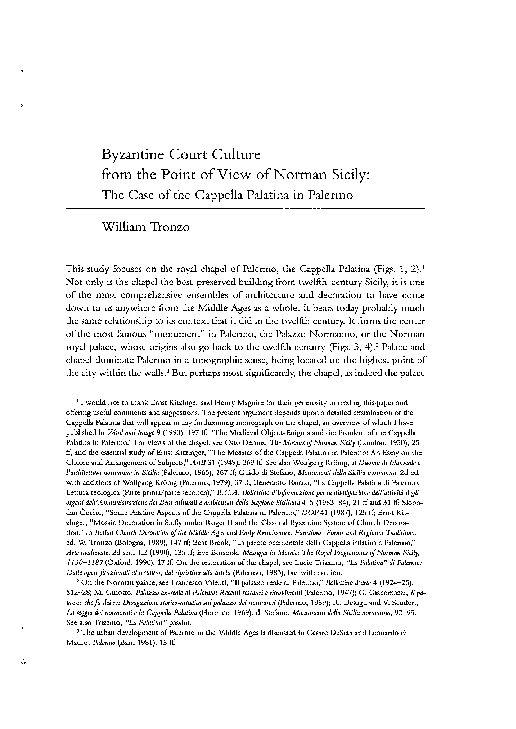 (PDF) “Byzantine Court Culture from the Point of View of Norman Sicily ...