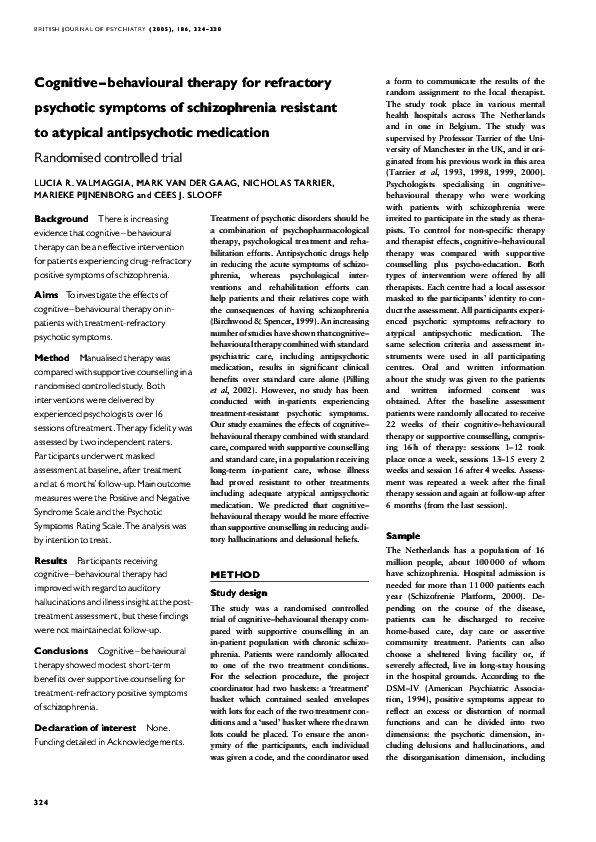 Pdf Randomised Controlled Trial Randomised Controlled Trial