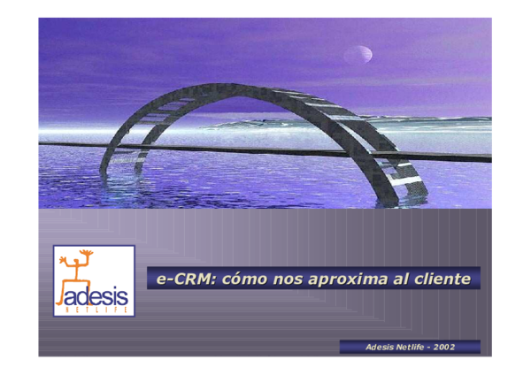 (PDF) e-CRM: cómo nos aproxima al cliente 1