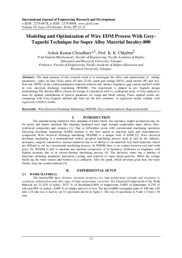 (PDF) International Journal of Engineering Research and Development ...