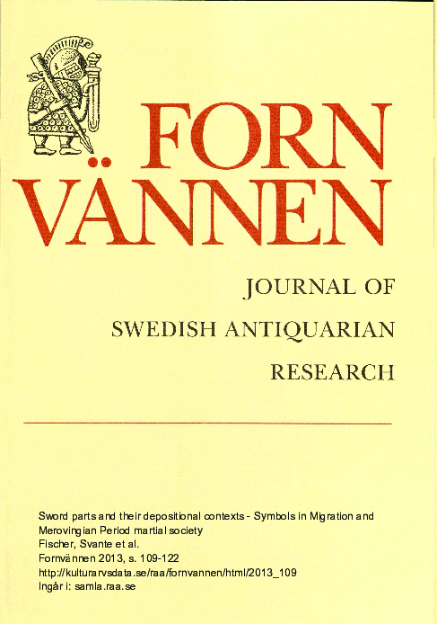 Sword parts and their depositional contexts – Symbols in Migration and ...