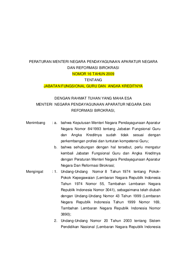 (PDF) Pelaksanaan PK Guru