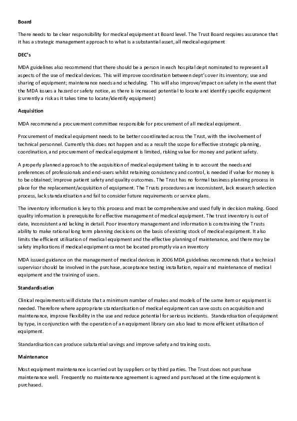 (DOC) Medical Devices Report