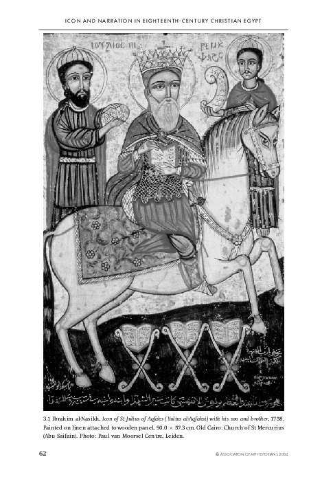 (PDF) Icon and narration in eighteenth-century Christian Egypt: the ...
