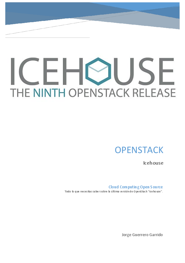 (PDF) OPENSTACK Icehouse