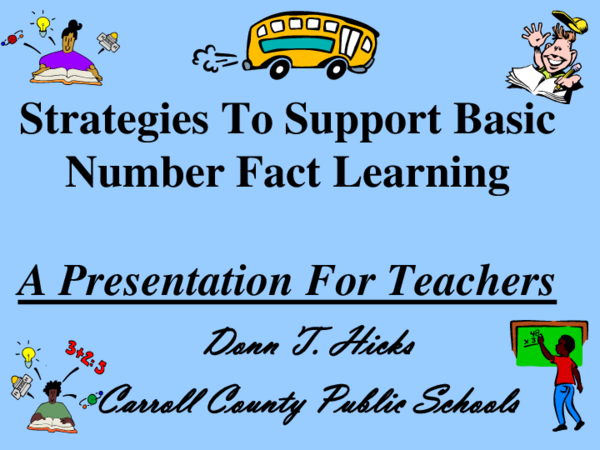 (PPT) Basic Fact Understanding Memorization