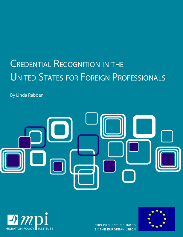 (PDF) Credential Recognition in the United States for Foreign Professionals
