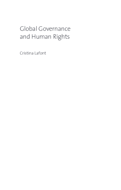 (PDF) Global Governance and Human Rights