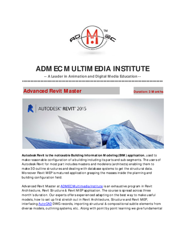 pdf-revit-course-fees-in-mumbai-pdf-t-l-charger-download