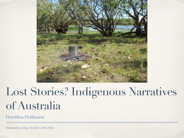 (PDF) Lost Stories? Indigenous Narratives of Australia