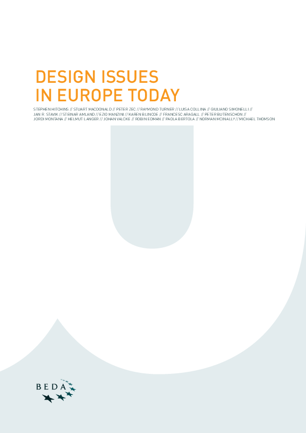 (PDF) Design Issues in Europe Today