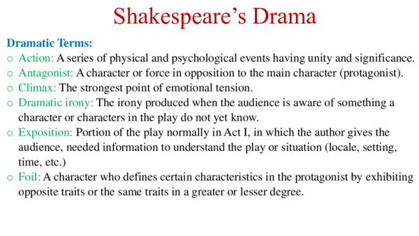 (PPT) Shakespeare’s Drama