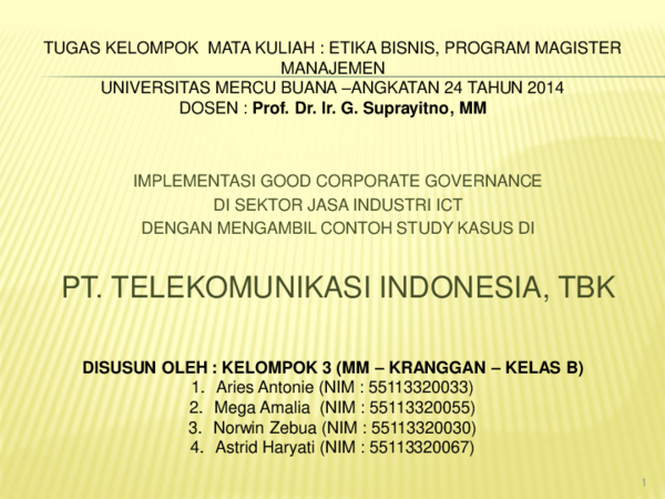 (PPT) Material Presentasi Mata Kuliah Etika Business vs 1 0