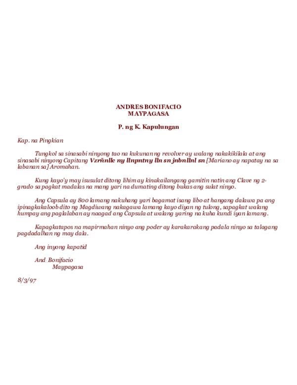 (DOC) Bonifacio letter to Jacinto