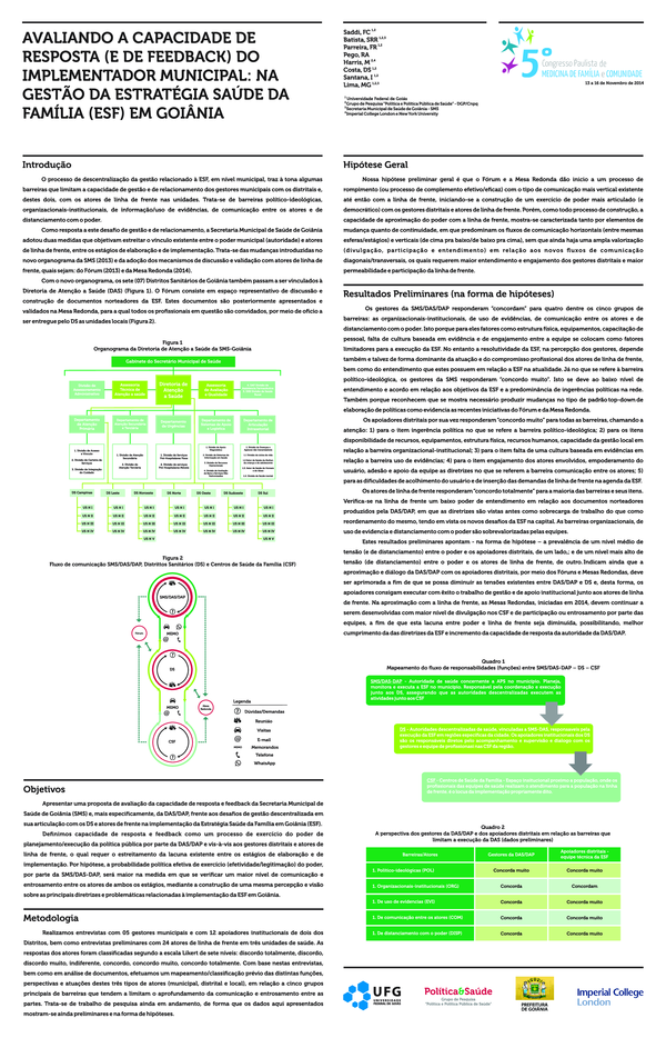 (PDF) Avaliando a capacidade de resposta (e de feedback) do ...