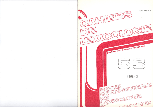 (PDF) Le sigle : définition, caractéristiques et emploi