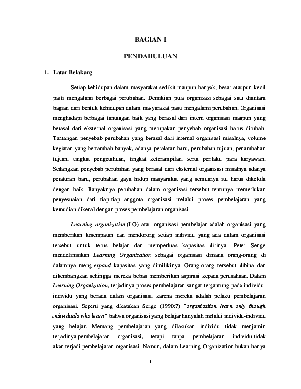 Doc Learning Organization