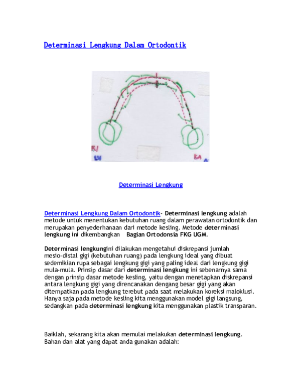 (PDF) Determinasi Lengkung
