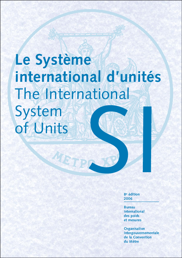 (PDF) Le Système international d'unités (Brochure sur le SI (FR)): 8e ...