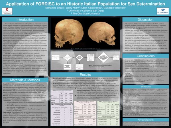 (PDF) Application of FORDISC to an Historic Italian Population for Sex ...